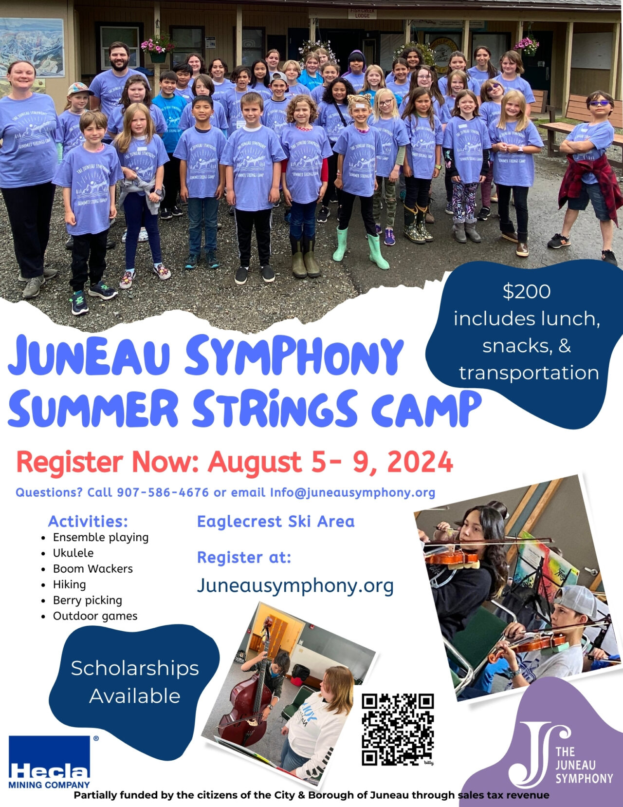 Summer Strings Camp - Juneau Symphony